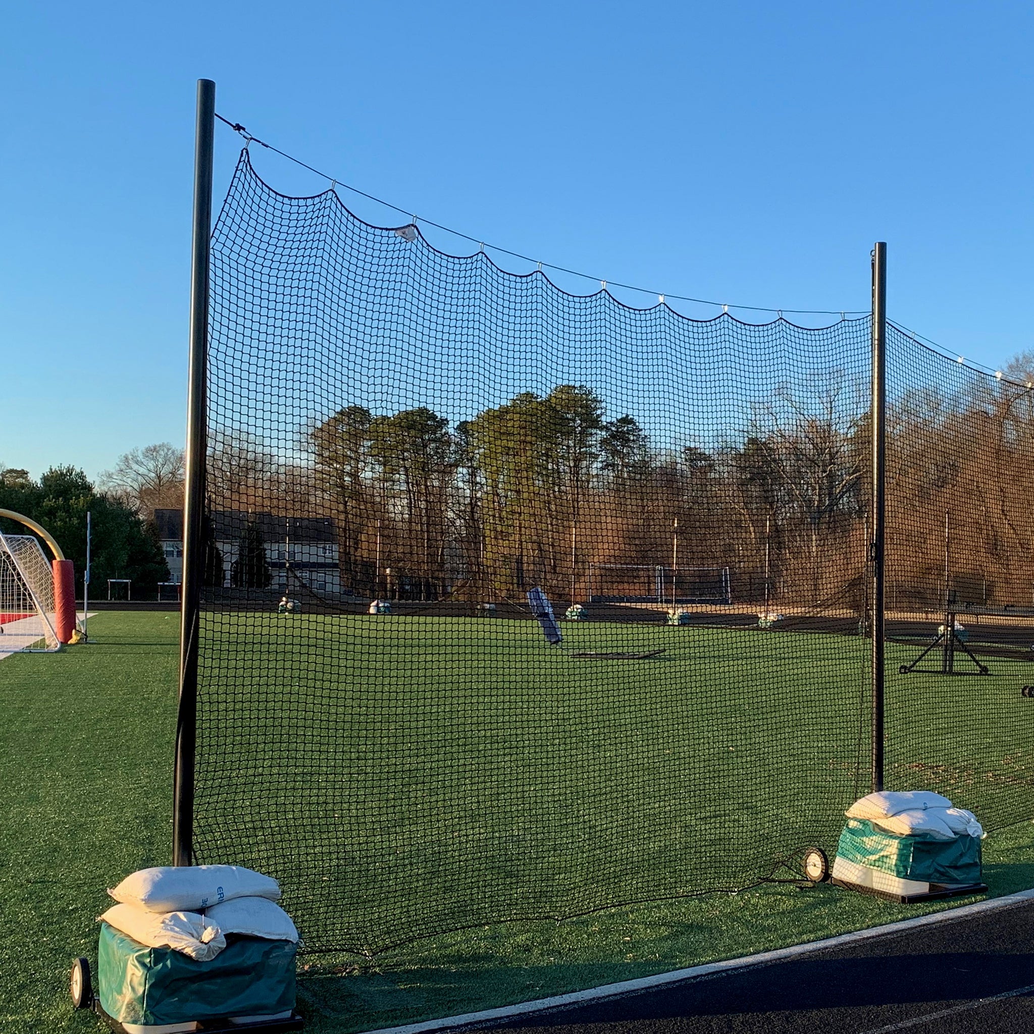 Portable Backstop Netting | Keeper Goals